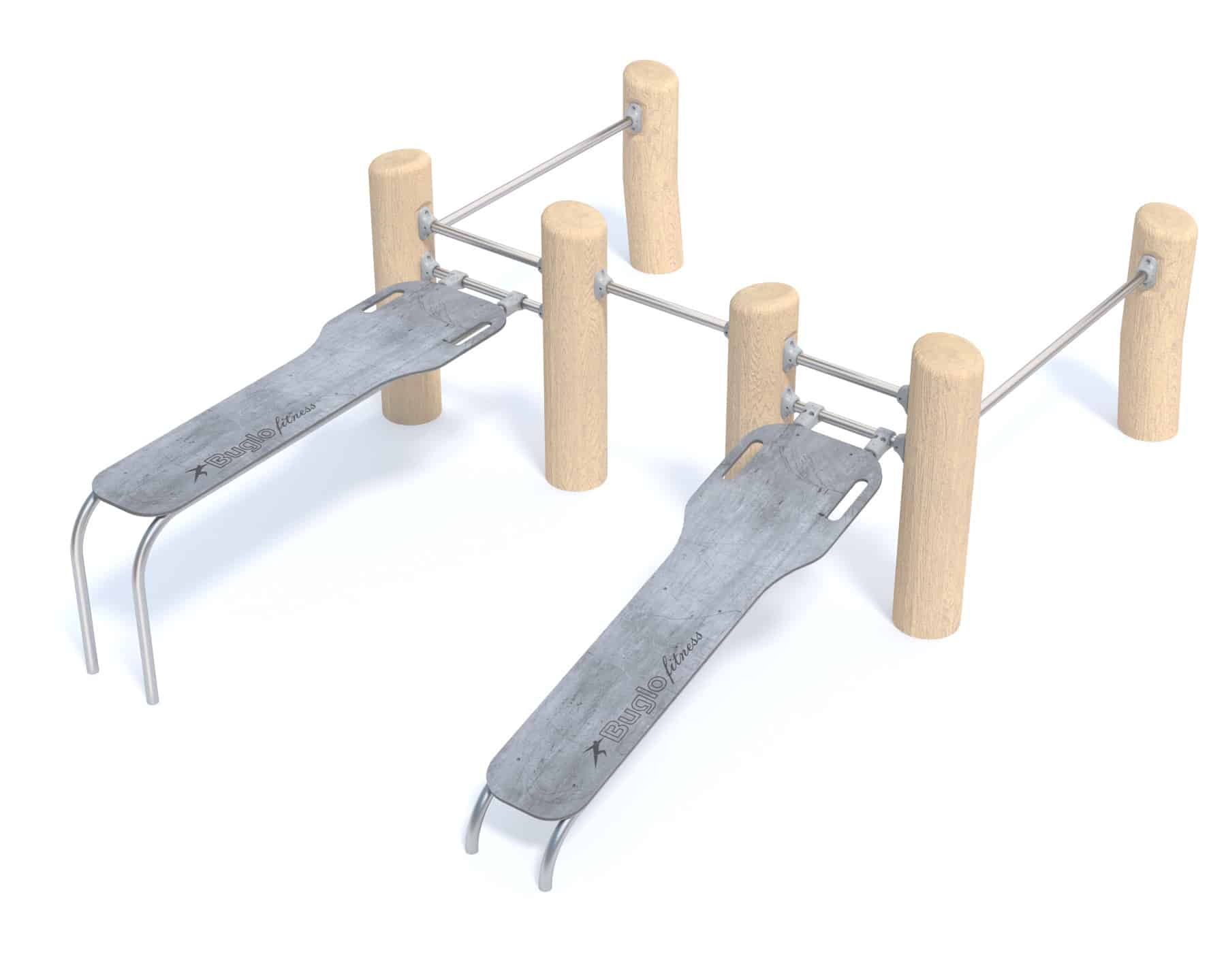 Zestaw ławeczek Street Workout - Buglo.pl